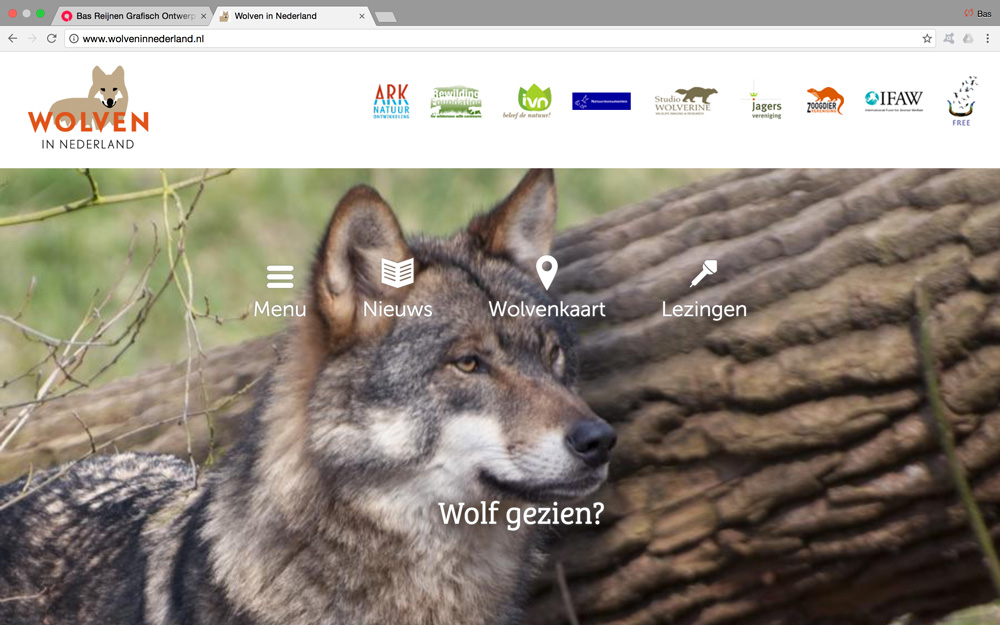 Grafisch Ontwerp Nijmegen - Bas Reijnen | Wolven in Nederland